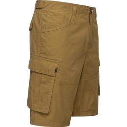 Shorts Ragwear "Merly" Gr. 30, Normalgrößen, braun Herren Hosen Kurze Cargo-Hose mit großen Taschen