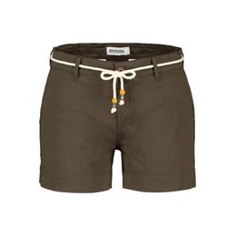 alife and kickin Shorts ALIFE & KICKIN "Damen JuleAK A" Gr. L, Normalgrößen, grau (stone) Damen Hosen