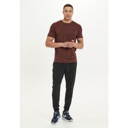 Sweathose Virtus "BLAG V2" Gr. L, US-Größen, schwarz, Herren, 87% Polyester, 13% Elasthan, unifarben, Hosen, mit atmungsaktivem 4-Wege-Funktionsstretch