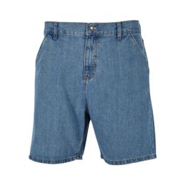 Shorts Urban Classics "Urban Classics Herren Denim Bermuda Shorts" Gr. 28, Normalgrößen, blau (light blue washed) Herren Hosen