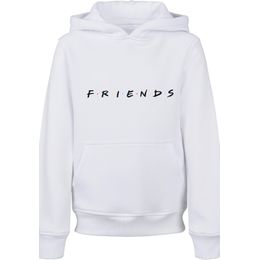 Sweatshirt F4NT4STIC "FRIENDS TV Serie Text Logo WHT" Gr. 110/116, weiß Mädchen Sweatshirts Unisex Kinder,Premium Merch,Jungen,Mädchen,Bedruckt