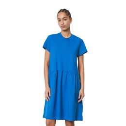 Marc O'Polo Jerseykleid MARC O'POLO DENIM "aus Heavy Jersey" Gr. S, Normalgrößen, blau Damen Kleider