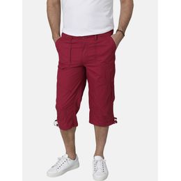 Bermudas Babista "Bermuda FIOREZELLO" Gr. 48, rot Herren Hosen Kordelzug am Beinabschluss