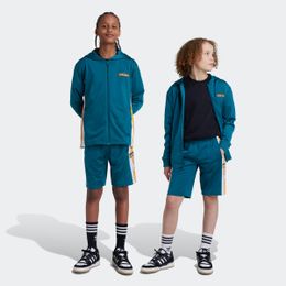 Shorts adidas originals "SHORTS" Gr. 158, N-Gr, grün (legacy teal) Kinder Hosen