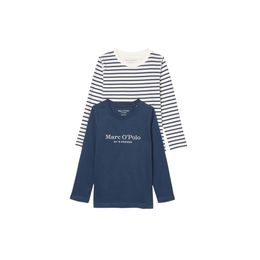 Marc O'Polo Sweatshirt MARC O'POLO "im 2er Pack" Gr. 104/110, blau Mädchen Sweatshirts