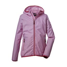 Outdoorjacke Killtec "KOS 211 GRLS JCKT" Gr. 152, pink (hellpink), Kinder, 100% Polyester, Jacken