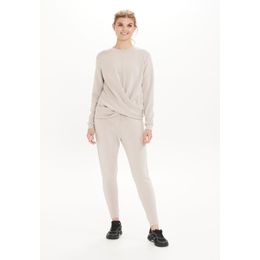 Sweathose Endurance "Timmia", Damen, Gr. 42, EURO-Größen, beige (nude), 51% Polyester, 44% Modal, 5% Elasthan, unifarben, casual, Hosen, mit hohem Modal-Anteil