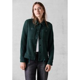 Kurzjacke Cecil Gr. L (42), grün (fir green) Damen Jacken mit Brusttasche