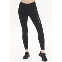 Lauftights Endurance "Energy" Gr. 34, EURO-Größen, schwarz, Damen, 81% Polyester, 19% Elasthan, unifarben, Hosen, mit angenehmer Wärmeisolations-Funktion