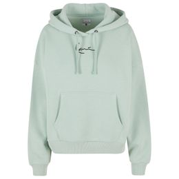 Kapuzenpullover Karl Kani "Karl Kani Damen" Gr. L, grün (lightmint) Damen Pullover