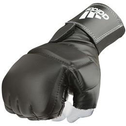 Punch-Handschuhe adidas Performance "SPEED" Gr. 1, schwarz, Boxhandschuhe, 1, Kalbsleder, Kunstleder