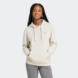 Kapuzensweatshirt adidas Sportswear "W SL FC HD" Gr. S, silberfarben (aluminium) Damen Sweatshirts