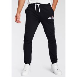 Jogginghose Ellesse "Nioro Jog Pant" Gr. XS, N-Gr, schwarz, Herren, Obermaterial: 80% Baumwolle, 20% Polyester, Hosen