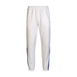 Jogginghose Sergio Tacchini "ABITA PANTS Herren" Gr. L, EURO-Größen, weiß (weiß, surf the web), Herren, 100% POLYESTER, Hosen, Trainingshose Herren, Jogginghose, Retro, Sporthose, Streetwear, Sale