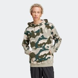 Kapuzensweatshirt adidas Sportswear "M CAMO HD" Gr. 4XL, grün (silver pebble) Herren Sweatshirts