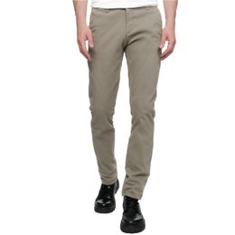 Chinohose Rusty Neal, Herren, Gr. 30, L&auml;nge 34, gr&uuml;n (olivgr&uuml;n), 98% Baumwolle, 2% Elasthan, unifarben, lang, Hosen Chinohose, im Regular Fit