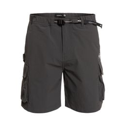 Cargoshorts Quiksilver "Run Ashore" Gr. L, grau (phantom), Herren, [Hauptstoff] 51% recyceltes Nylon, 36% Nylon, 13% Elastan, Hosen