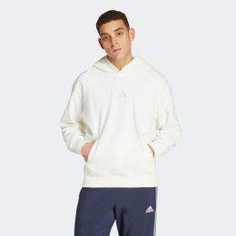 Kapuzensweatshirt adidas Sportswear "M A SZN L HD" Gr. 4XL, weiß (sanftes weiß) Herren Sweatshirts