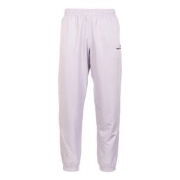 Jogginghose Sergio Tacchini "CARSON 021 SLIM PANT Herren" Gr. L, EURO-Größen, lila (orchid petal, navy), Herren, 100% POLYESTER, Hosen, Trainingshose Herren, Jogginghose, Retro, Sporthose, Streetwear, Sale