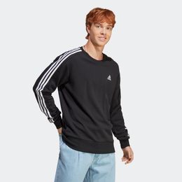 Sweatshirt adidas Sportswear "M 3S FT SWT" Gr. XL, schwarz (black) Herren Sweatshirts