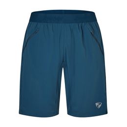 Radhose Ziener "NALTE" Gr. 46, EURO-Größen, blau (dunkelblau), Herren, Obermaterial: 85% Nylon, 15% Elasthan, Hosen