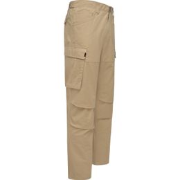 Cargohose Ragwear "Merly Long" Gr. 30, Normalgrößen, beige (sand) Herren Hosen modische Cargo mit großen Pattentaschen