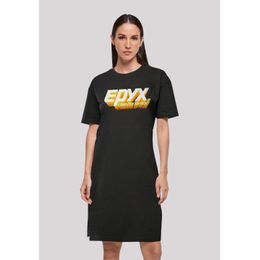 Shirtkleid F4NT4STIC "EPYX Logo 3D" Gr. 4XL, schwarz Damen Kleider Print