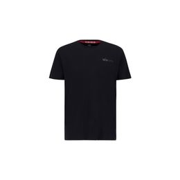 T-Shirt Alpha Industries "Alpha Industries Men - T-Shirts Air Force T" Gr. L, schwarz, Herren, Shell: 100% Cotton, Shirts