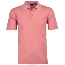 Poloshirt Ragman Gr. L, orange (koralle, 661), Herren, Baumwollmischung, Shirts