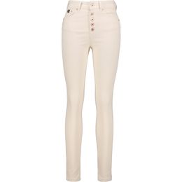 alife and kickin Mom-Jeans ALIFE & KICKIN "Damen LeonoraAK DNM R" Gr. L, Normalgrößen, blau (undyed denim) Damen Jeans