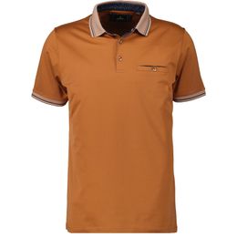 Poloshirt Ragman Gr. L, braun (ocker, 523) Herren Shirts