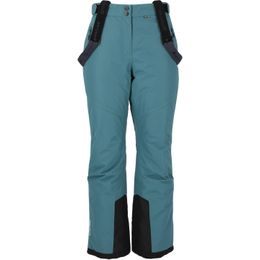 Skihose WHISTLER "Fairway Jr." Gr. 128, EURO-Größen, blau Kinder Hosen mit 10.000 mm Wassersäule