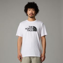 T-Shirt The North Face "M S/S EASY TEE" Gr. L, weiß (tnf white) Herren Shirts