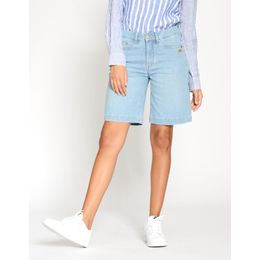 Bermudas Gang "94CARLOTTA BERMUDA" Gr. 26, N-Gr, blau (easy light blue) Damen Hosen