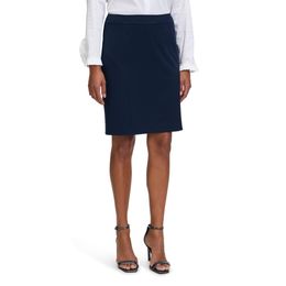 BETTY & CO Minirock BETTY & CO "Betty Co Business-Rock schmal geschnitten" Gr. 36, blau (navy blue) Damen Röcke Nahtführung