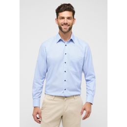 Langarmhemd Eterna "COMFORT FIT" Gr. 40, Normalgrößen, blau (hellblau) Herren Hemden