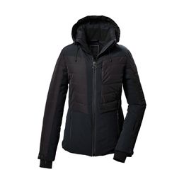 Skijacke Killtec "KSW 309 WMN SKI QLTD JCKT" Gr. 44, schwarz, Damen, Obermaterial: 100% Polyester, Füllung: 100% Polyester (recycelt), Jacken