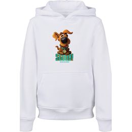 Sweatshirt F4NT4STIC "Scooby Doo Puppy Scooby" Gr. 110/116, weiß, Mädchen, Obermaterial: 65% Baumwolle, 35% Polyester, Sweatshirts, Unisex Kinder,Premium Merch,Jungen,Mädchen,Bedruckt