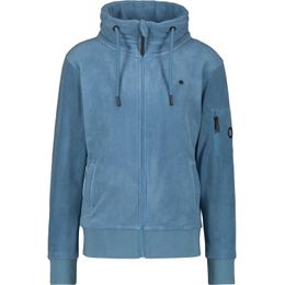 alife and kickin Kapuzensweatjacke ALIFE & KICKIN "Herren EliasAK F" Gr. L, blau (elemental blau) Herren Sweatjacken