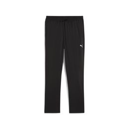 Trainingshose Puma "Gewebte Tapered Hose Herren" Gr. L, Normalgrößen, schwarz Herren Hosen