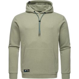 Kapuzenpullover Ragwear "Arrwen" Gr. L (52), grün (olivgrün) Herren Pullover Gemütlicher Hoodie mit verstellbarer Kapuze