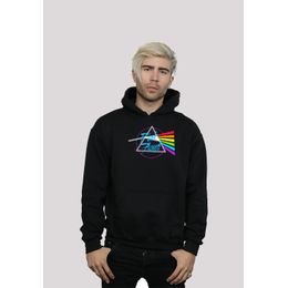 Sweatshirt F4NT4STIC "Pink Floyd Neon Dark Side Rock Metal Musik" Gr. 4XL, schwarz, Herren, Obermaterial: 65% Baumwolle, 35% Polyester, Sweatshirts, Herren,Premium Merch,Slim-Fit,Kapuzenpullover,Bandshirt