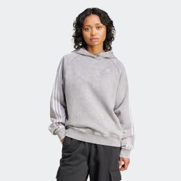 Kapuzensweatshirt adidas originals "WASH HOODIE" Gr. XXL, grau (grey three) Damen Sweatshirts