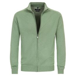 Strickjacke Casamoda "Casamoda uni" Gr. XL, grün (mint) Herren Strickjacken