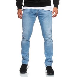 Straight-Jeans Rusty Neal "MELVIN" Gr. 29, Länge 32, blau Herren Jeans im klassischen 5-Pocket-Stil