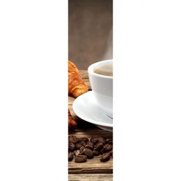XIMAX Raumheizk&ouml;rper Design Heizk&ouml;rper P1 Plan Print Kaffee vertikal, 180x44,5 cm (816 W)