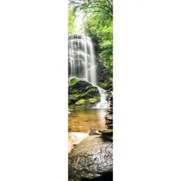 XIMAX Raumheizk&ouml;rper Design Heizk&ouml;rper P1 Plan Print Wasserfall 3 vertikal, 180x44,5 cm (816 W)