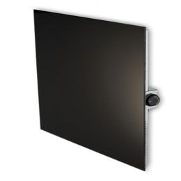 JOLLYTHERM Infrarotheizung mit ESG Glas f&uuml;r Wand und Decke schwarz 400 W / 1200 W, 60x60 cm (440 W)