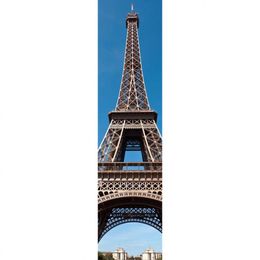 XIMAX Raumheizk&ouml;rper Design Heizk&ouml;rper P1 Plan Print Eiffelturm vertikal, 180x44,5 cm (816 W)
