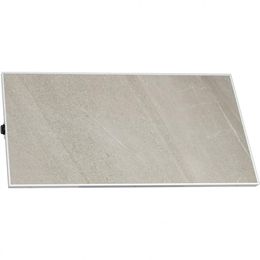 JOLLYTHERM Infrarotheizung mit Keramikfeinsteinzeug betonoptik - Keramikheizk&ouml;rper 400 W / 1200 W, 60x120 cm (1200 W)